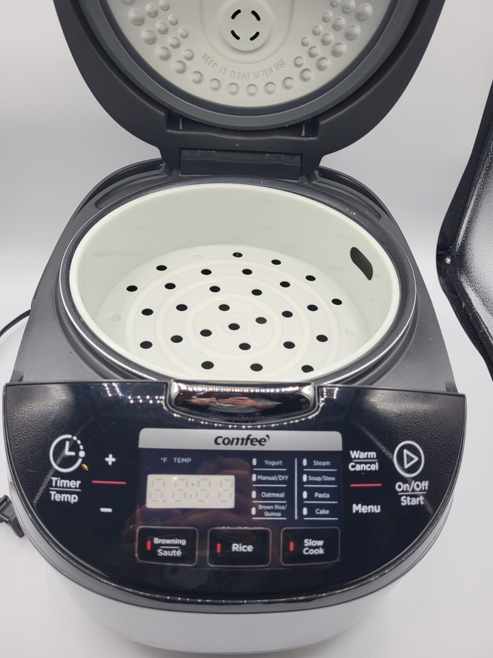 COMFEE' Rice Cooker, Asian Style Large Rice Cooker with Fuzzy Logic ...