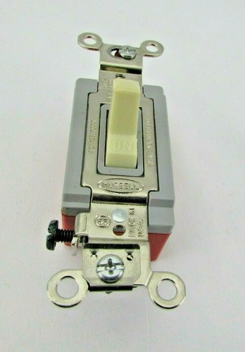 HUBBELL HBL1221I 20A 120/277V SP SPEC GRADE NYLON IVORY SWITCH | eBay