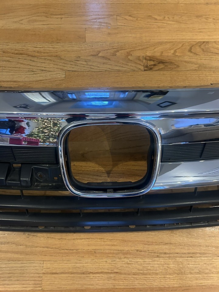 2018-2022 Honda Odyssey Front Upper Bumper Grille Grill | Chrome | OE