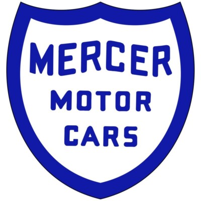 Mercer Motor Cars DIECUT NEW 28" Tall Sign USA STEEL XL Size 7 lbs | eBay