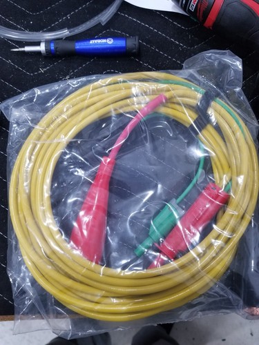 5kV/10kv Guarded Test Leads 4 meters length. 75A clips. Custom made. | eBay