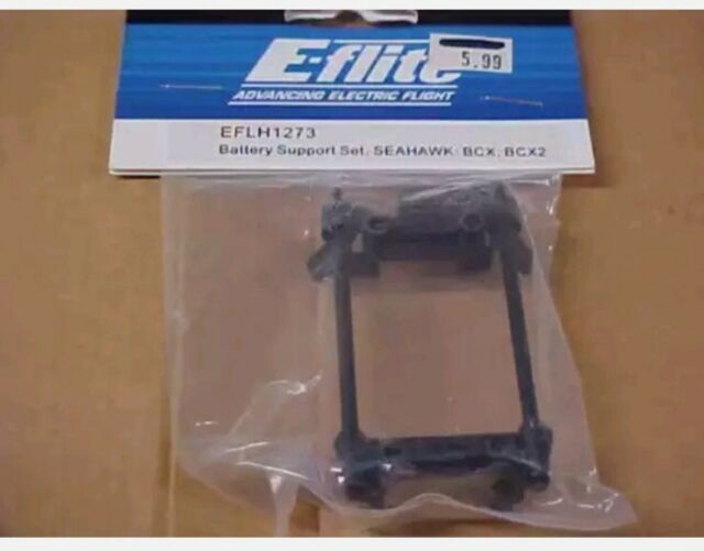 E-Flite Battery Support Set CX2 RC Heli Battery Holder SeaHawk BCX2 CX3 ...