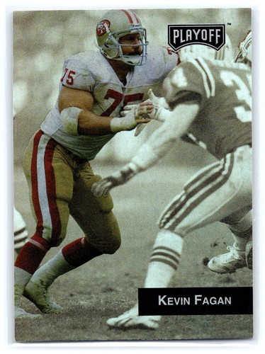1993 Playoff Football #31 Kevin Fagan San Francisco 49ers | eBay