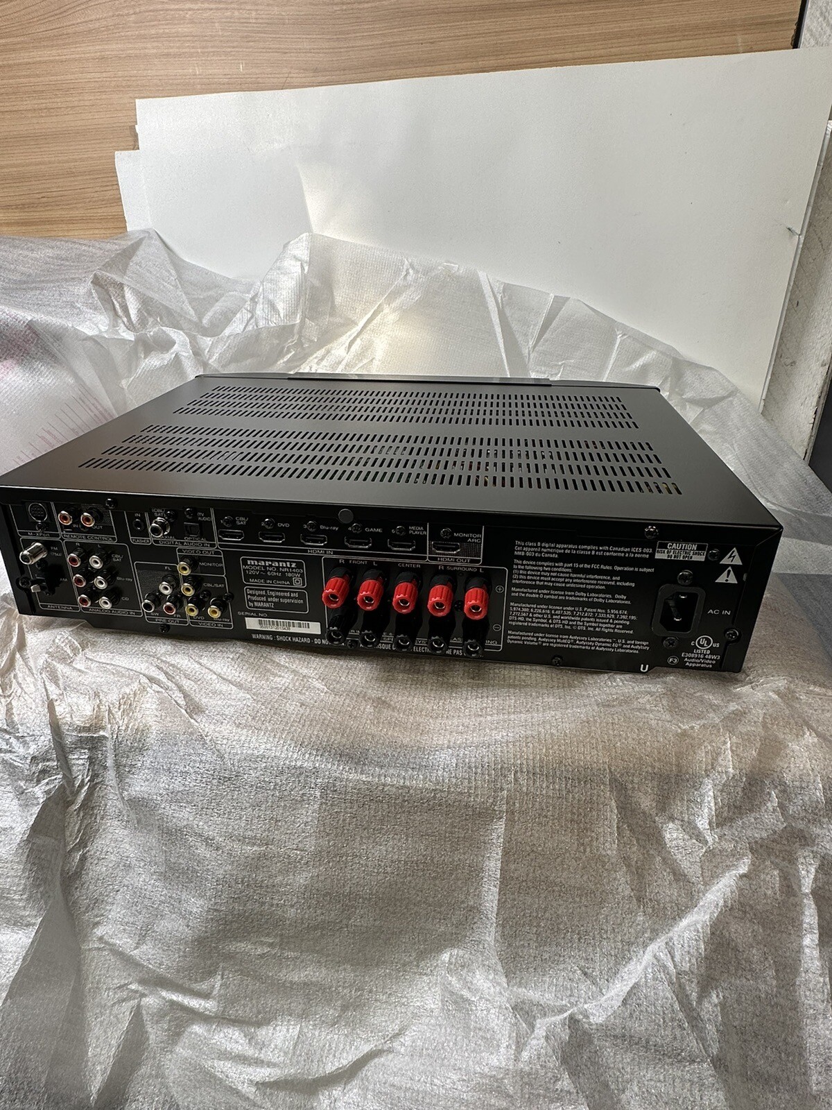 Marantz NR 1403 5.1 Channel 50 Watt Receiver for sale online | eBay