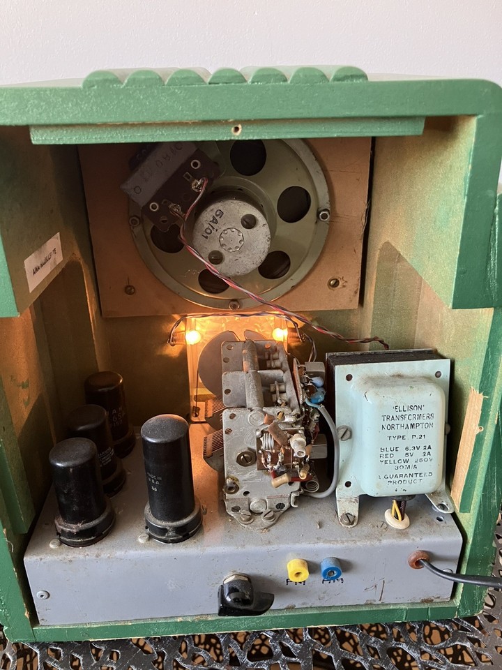 Gerry Wells scratch built AWA Radiolette valve radio | eBay UK