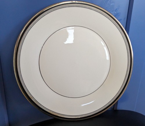 Royal Doulton Sarabande Dinner Plate 10 5/8" Platinum Rims, Made in ...