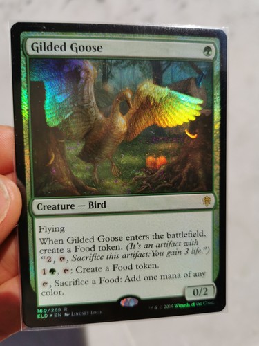 Gilded goose/ oie d'or- FOIL - eldrain - magic MTG | eBay