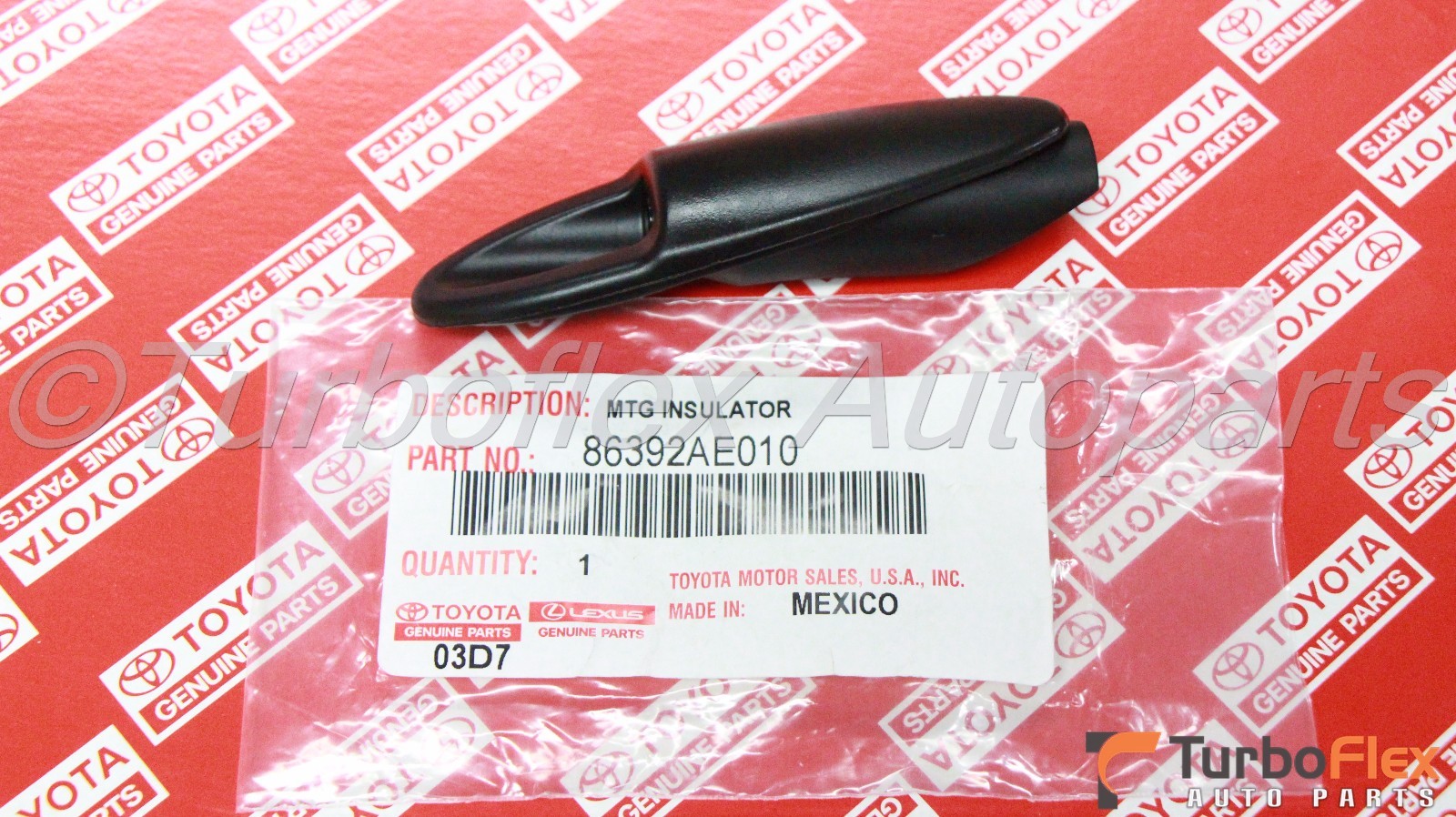 Genuine OEM Toyota 86392-AE010 Manual Antenna Bezel 2004-2010 Sienna ...