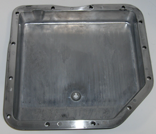 Chevy GM TH350 TH-350 Black Finned Aluminum Turbo 350 Transmission Pan ...