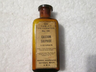 Bottles & Jars - Antique Parke Davis
