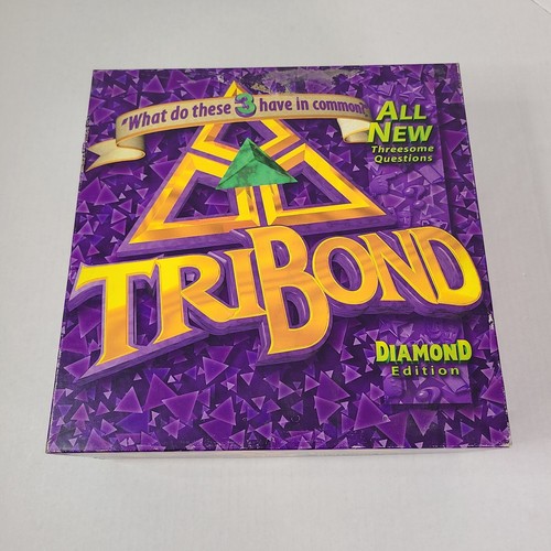 TriBond Board Game Diamond Edition Question Challenge Trivia Party Game ...