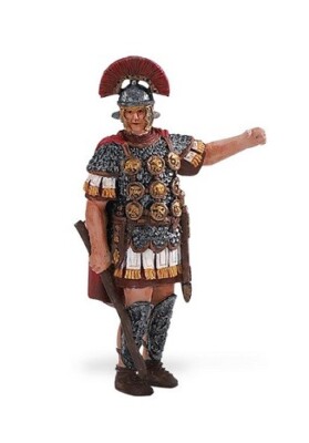 Centurion of Ancient Rome Roman Plastic Figure 2.5" New #500004 Safari ...