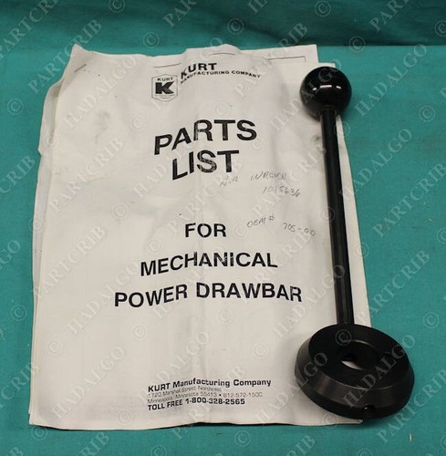 Kurt Manufacturing Mechanical Power DrawBar Handle Knob 705-00 | eBay