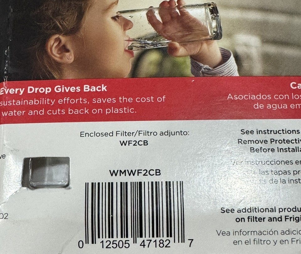 Frigidaire Pure Source 2 Water / Ice Refrigerator Filter #WF2CB Brand ...