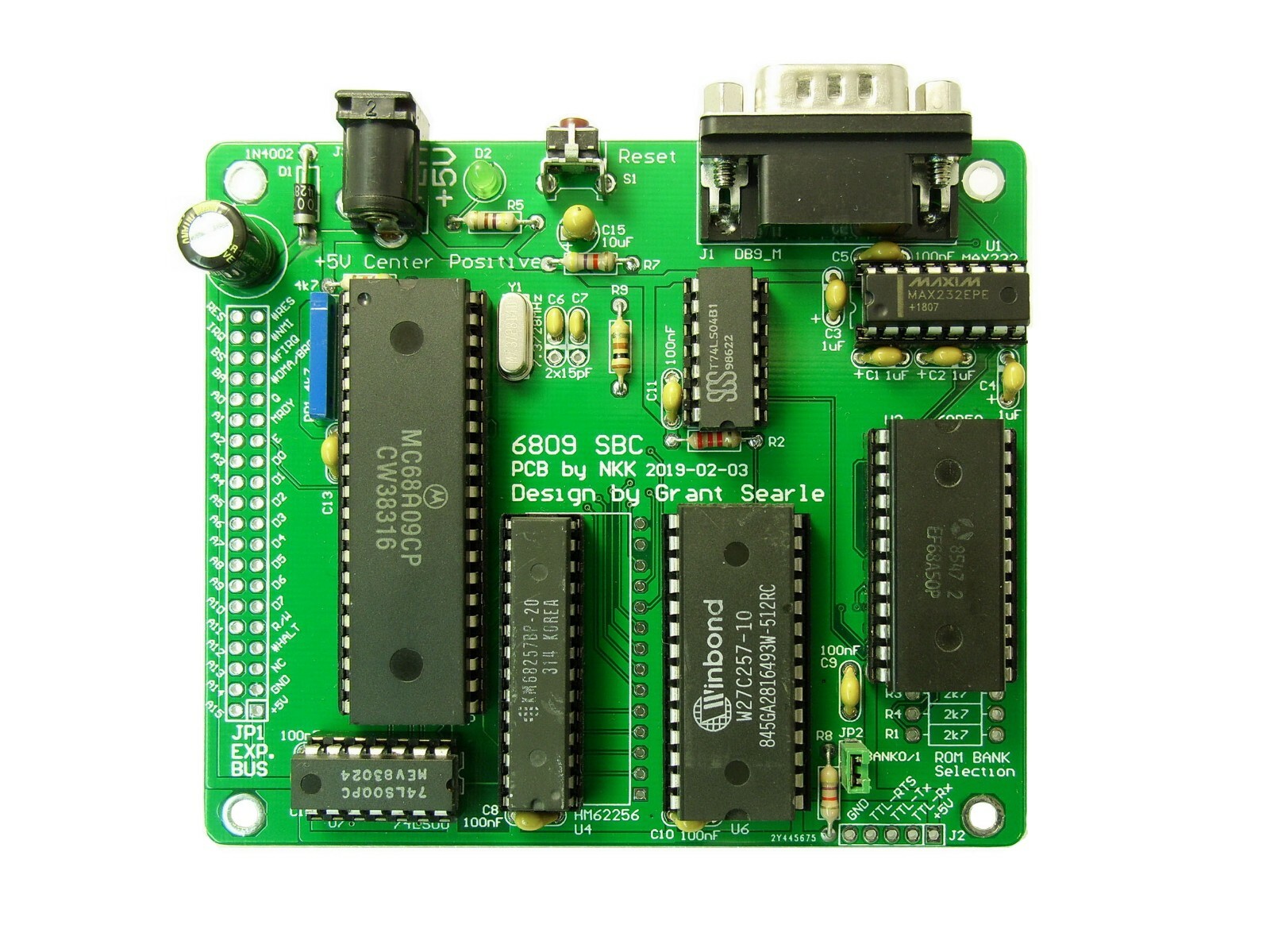 MC6809 Single Board Computer PCB Bare Board, 6809 SBC, NEW [1pcs] | eBay