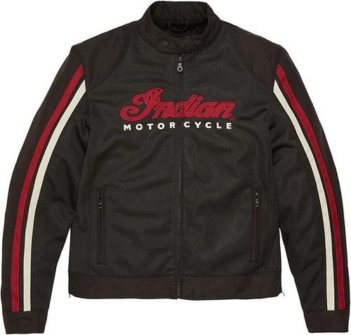 Indian Milestone Mesh Motorcycle Jacket Black Size Small 283339302 | eBay