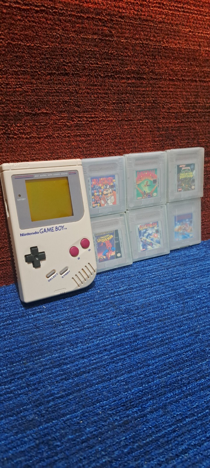 Nintendo Original GAMEBOY CONSOLE Tested WORKS w/ Carrying Case 1989 | eBay