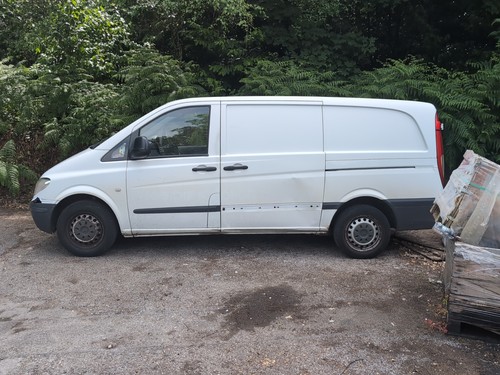 Mercedes Vito Long Wheel Base 2009, White, 218,000 | eBay UK