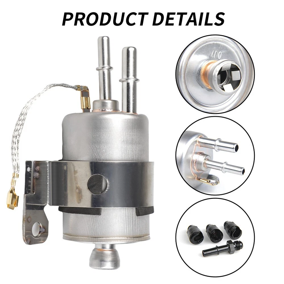 GSL392 Walbro TI 255LPH Inline LS Swap High Pressure EFI Fuel Pump w ...