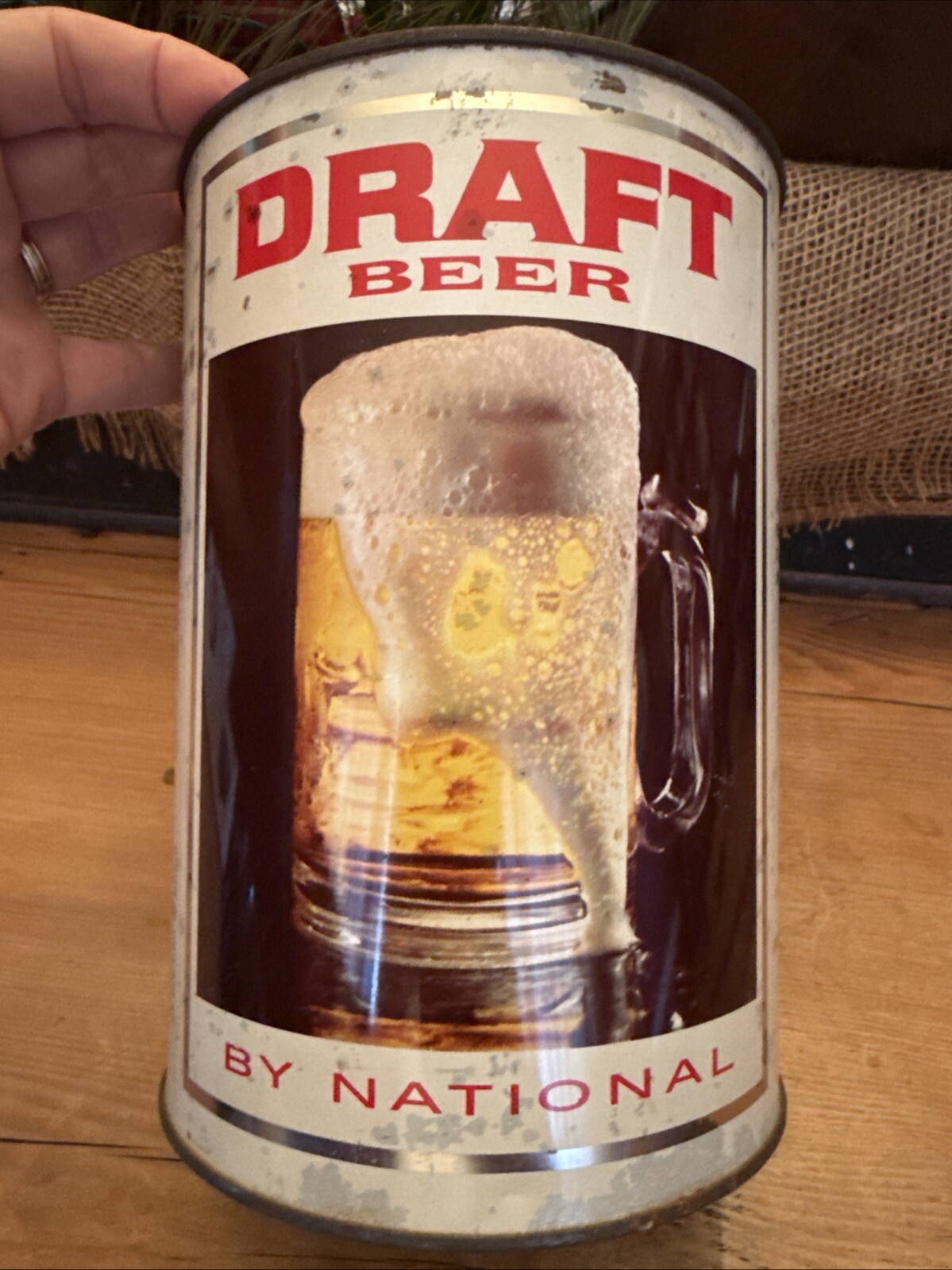 One Gallon Home DRAFT BEER Can BY NATIONAL BREWING CO. BALTIMORE | eBay