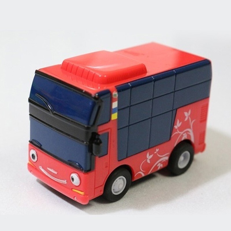 Tayo The Little Bus - Citu (Red Bus) Tayo Friends Pull-Back Vehicle Car ...