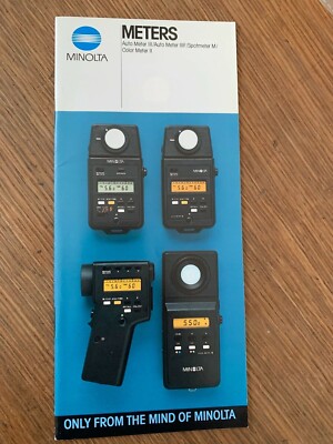 Minolta Meters catalog | eBay