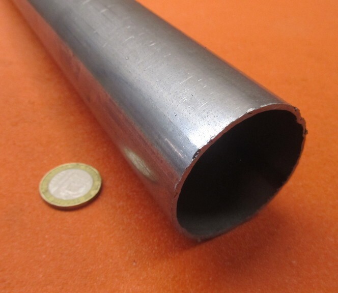 Steel Round Tube, 2.00" OD x 1.870" ID x .065" DOM Wall x 6 Foot Length ...