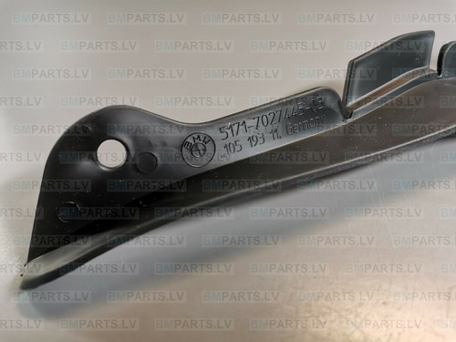 NEW GENUINE BMW 7 SERIES E65 E66 DEFLECTOR LIP FRONT LEFT 51717027445 ...