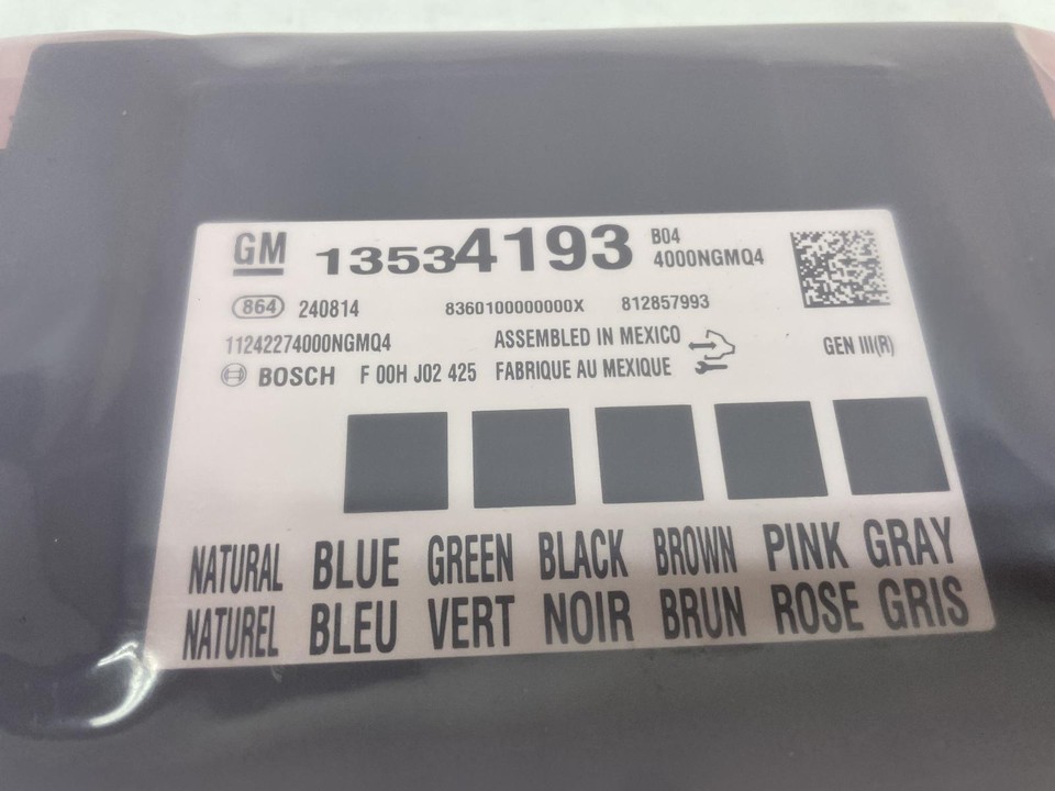 2013 CHEVY TRAVERSE BODY CONTROL MODULE 13534193 GM OEM BRAND NEW BCM ...