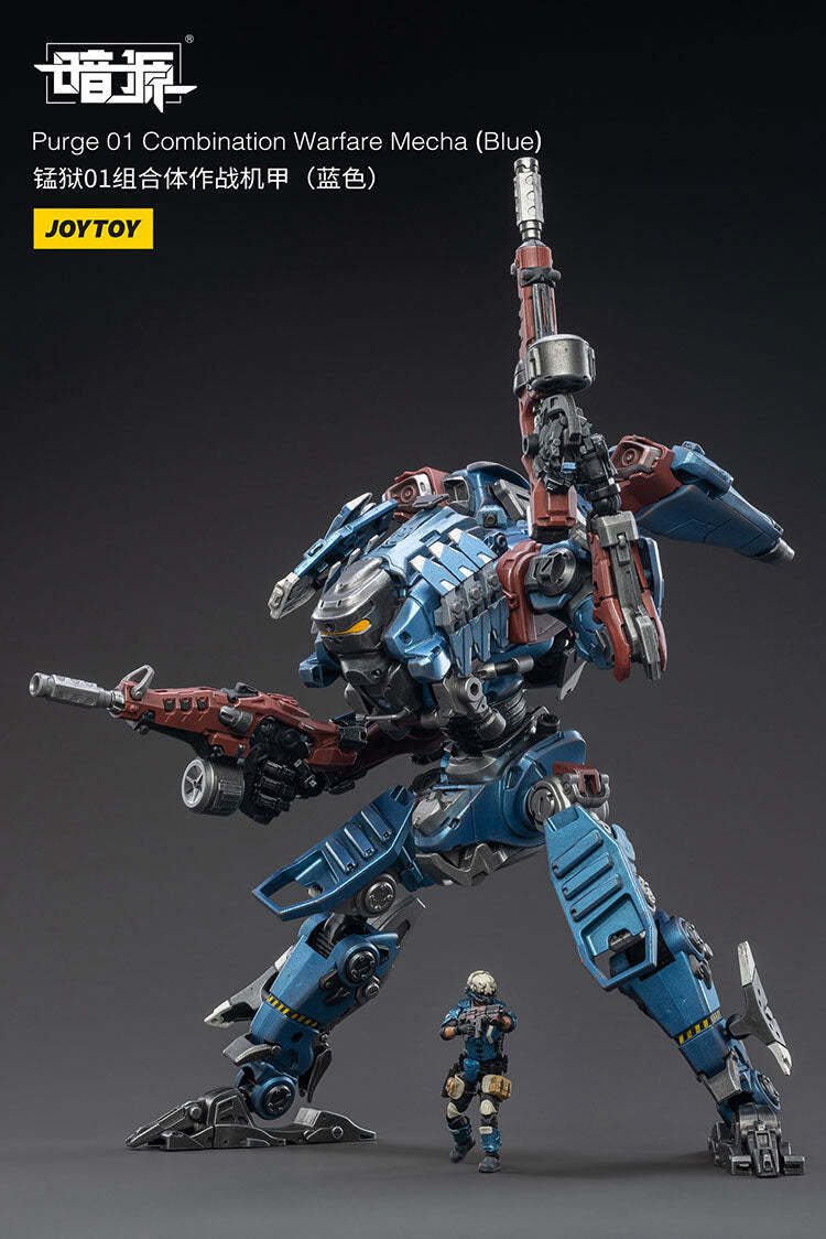 Joy Toy Purge 01 Combination Warfare Mecha (Blue) 1/25 Action Figure ...