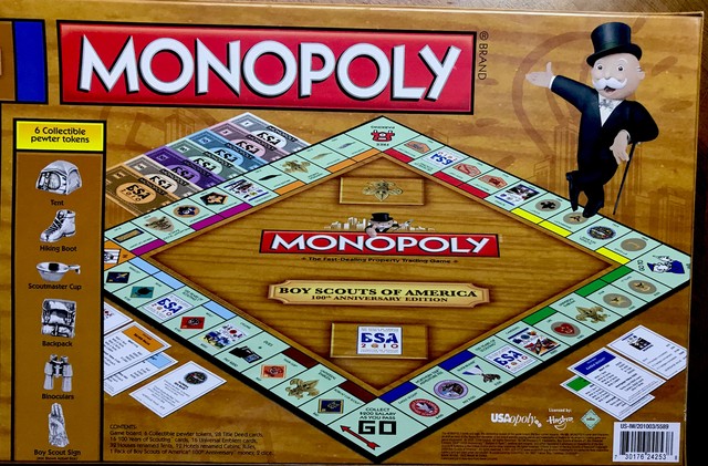 Monopoly Boy Scouts of America 100th Anniversary Edition Bsa2010 100 ...