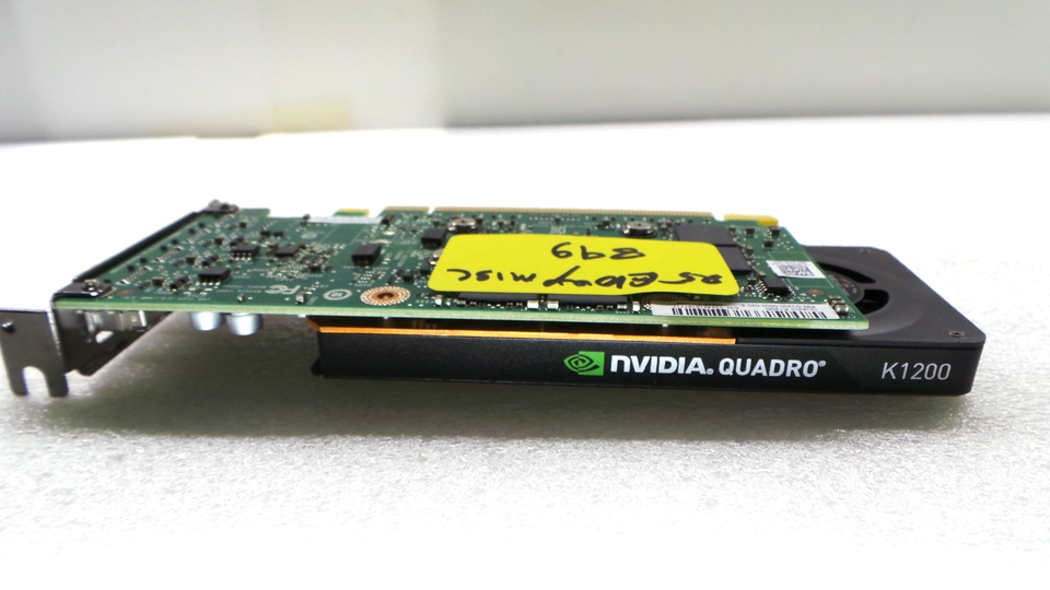 NVIDIA Quadro K1200 Graphics Card 4GB GDDR5 Low Profile GPU 4x Mini ...