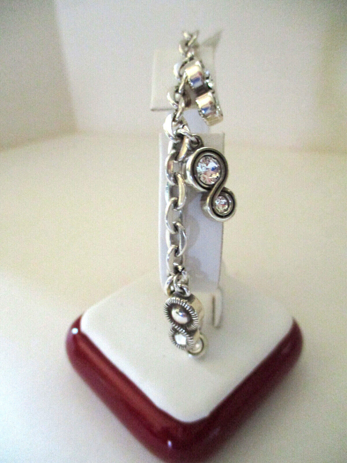 Brighton "INFINITY SPARKLE" Necklace-Earring-Bracelet Set (MSR$144) NWT ...