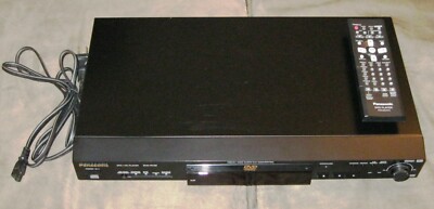 Panasonic DVD-RV32 DVD CD Player DTS Dolby Digital w/Remote - Tested | eBay