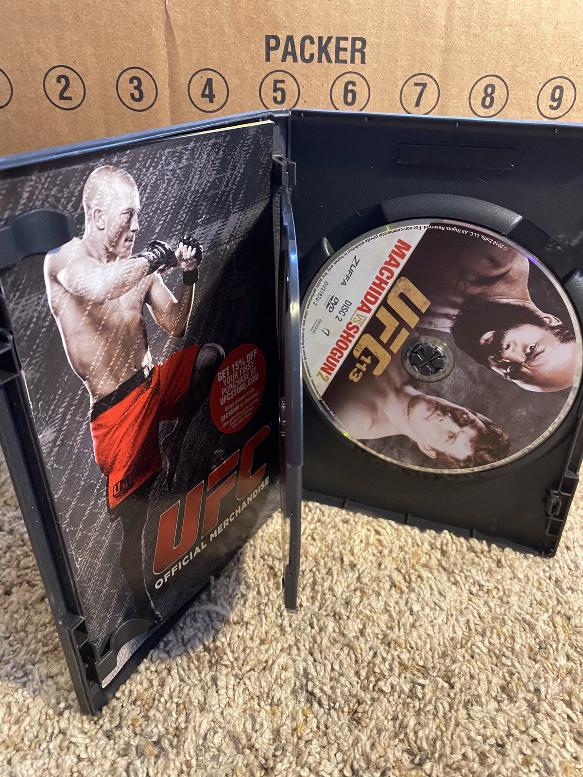 UFC 113: Machida vs Shogun 2 - DVD 13132187495 | eBay