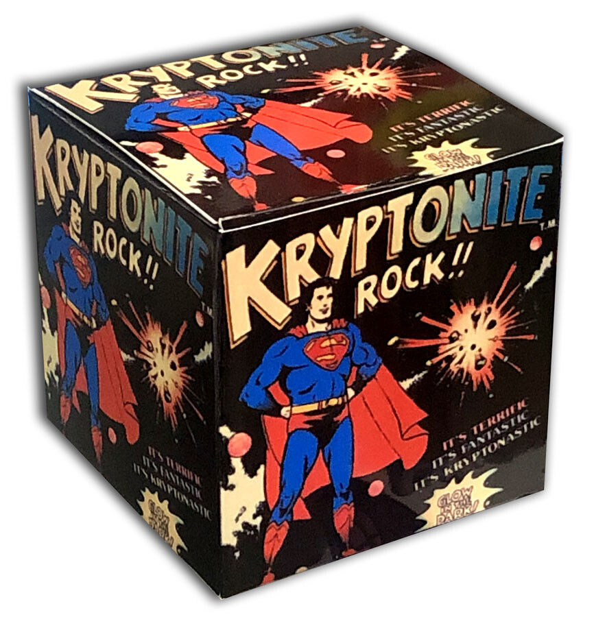 SUPERMAN KRYPTONITE ROCK BOX (BOX ONLY) | eBay
