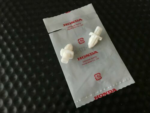 90661-ST7-003 x2 OEM HONDA FENDER TO FRONT BUMPER CLIPS PAIR 94-01 ...