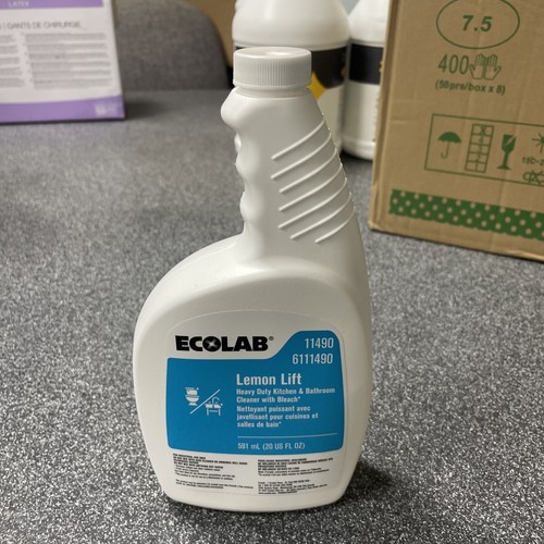 Ecolab Lemon Lift Liquid Kitchen Bathroom Cleaner 20 oz. -11490 | eBay