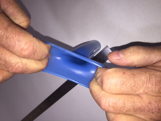 .875" ID 8" Length Silicon Sleeve Penis Enlargement Girth Band Rubber ...