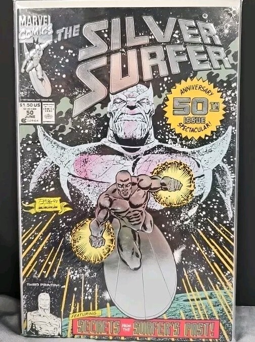 Marvel Comics- The Silver Surfer- # 50- 50th Anniversary Issue-VF | eBay