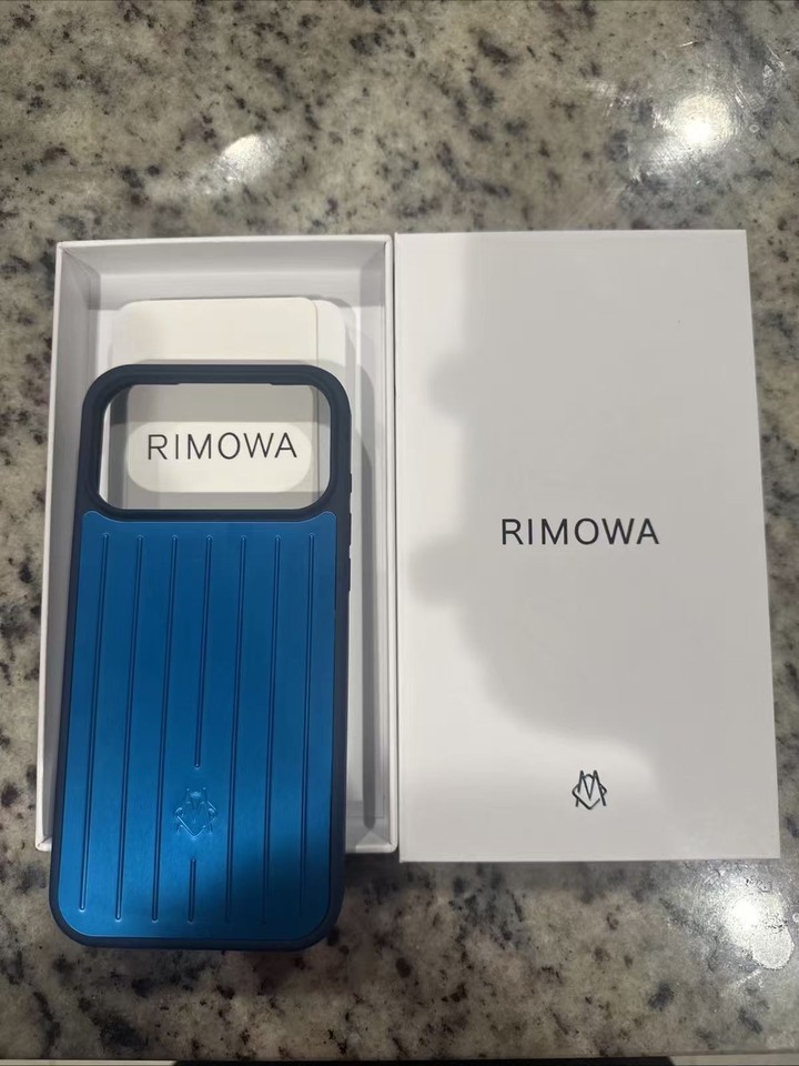 Rimowa Iphone 17 Pro Phone Case In Blue Color Hard Case Brand New | eBay