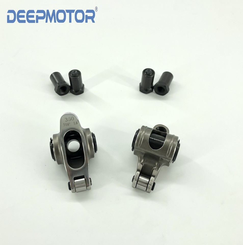 For SBC 350 Self-Aligning Stainless Steel Roller Rocker Arm Set 1.6 ...