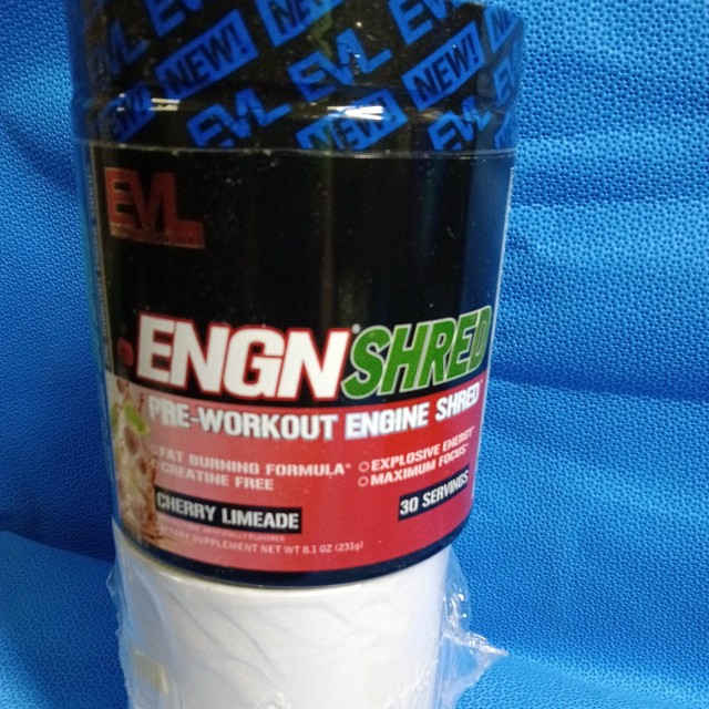 Evlution Nutrition ENGN Pre-workout Engine Blue Raz Flavor 9 Oz (255 G ...