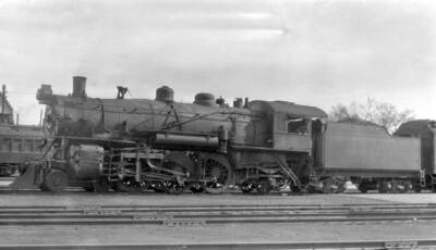 MP Missouri Pacific locomotive No 6401 engine type 4-6-2 OLD TRAIN ...