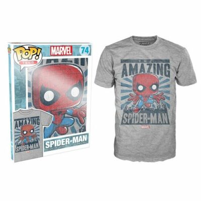 Funko Pop Tees Marvel Amazing Spiderman Licensed Adult T Shirt! NEW! S ...