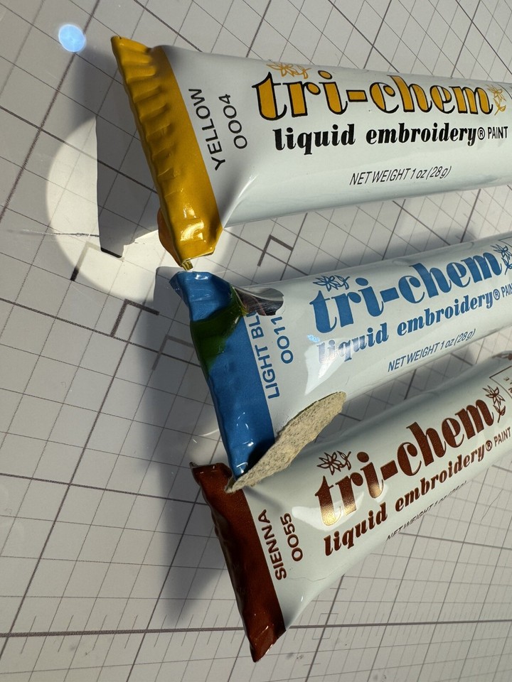 tri-chem Liquid Embroidery Paints 16 1oz Paints Most NIB NOS | eBay