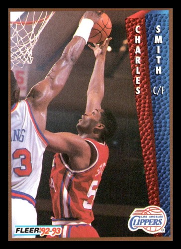 1992-93 Fleer #104 Charles Smith NBA Basketball L.A. Clippers | eBay