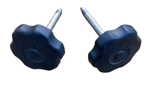 Jeep Wrangler TJ Soft Top Door Surrounds KNOB LOCK Screws PAIR 97-06 | eBay