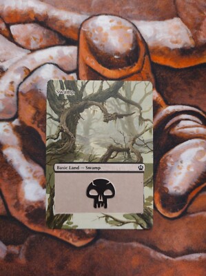 Magic the Gathering Swamp #10 Hand Painted Unique Custom MTG Alter | eBay