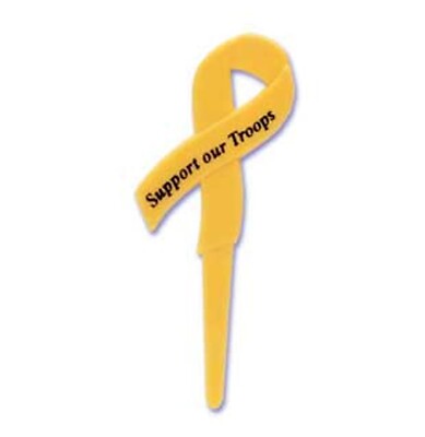 SUPPORT OUR TROOPS RIBBON CUPCAKE PICKS (14) Celebrate Decoration Cake ...